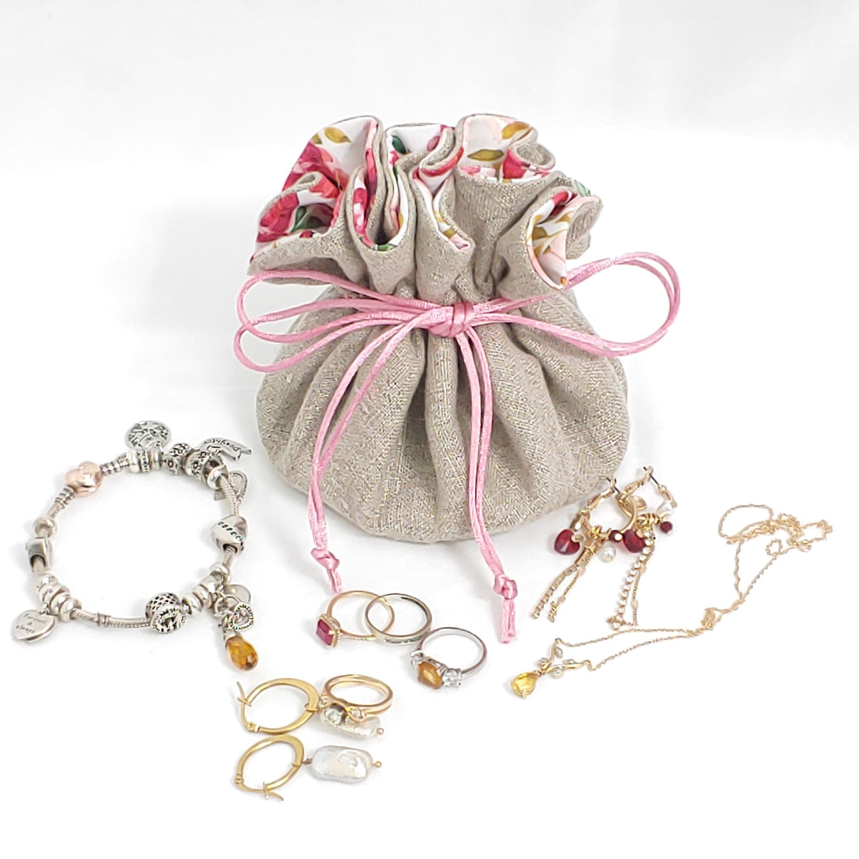 Buy Elegant Jewelry Drawstring Bag – Two Dreams By JM